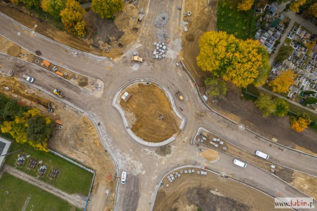 Turbinowe rondo już widać [FOTO, WIDEO] | Lubin - Portal Miasta