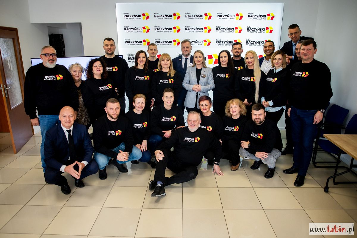 Robert Raczyński ogłosił start w wyborach | Lubin - Portal Miasta